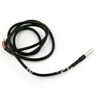 China Waterproof DS18B20 Digital Temperature Sensor Probe 100cm Wire Cable for sale