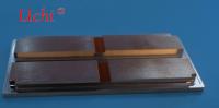 China Split-type Pure Copper Microchannel Cold Plate (Dual Heat Source Microchannel Liquid Cooling Heat Sink) for sale