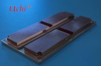 China Split-type Pure Copper Microchannel Cold Plate (Dual Heat Source Microchannel Liquid Cooling Heat Sink) for sale
