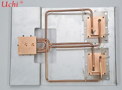 China Grooveless Planar Liquid Cooling Plate Featuring Smooth Flat Substrate and Thermal Adhesive Compatibility for Heat Management for sale
