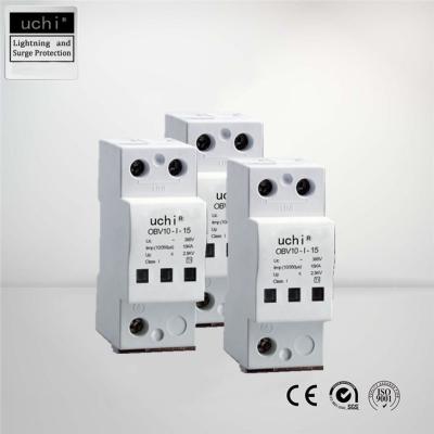 China AC 385V 60KA Surge Protection Device SPD Class 1 IP20 Protection for sale
