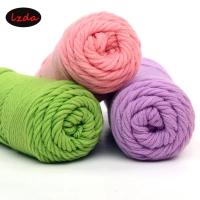 China Honest Chinese Worldwide Fast Delivery 100g/ball Milk Cotton Yarn 8ply for sale