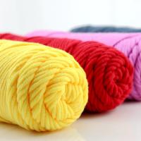 China Honest Chinese Worldwide Fast Delivery 100g/ball Milk Cotton Yarn 8ply for sale