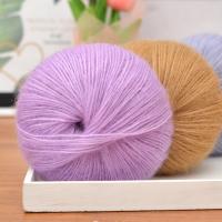 China Available In Stock 25g Hand Knitting Yarn Mohair Acrylic Blended Wool Silk Mohair Yarn For Crochet for sale