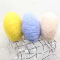 China cheap price high quality mohair knitting yarn 25g/ball crochet fancy silk kid mohair wool yarn for Baby crochet for sale