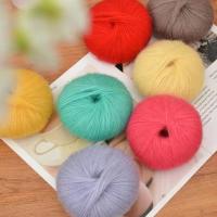 China 2023 New Best Mohair Fancy Yarn 25% Imported Wool, 65% Mohair, 10% Cashmere Mohair Sweater Knitting Yarns for sale