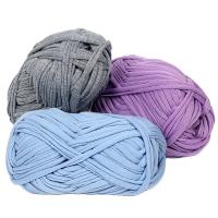 China Knitting Crochet Yarn Quality Crocheting Hand Knitting Yarns T-shirt Yarn for bag for sale