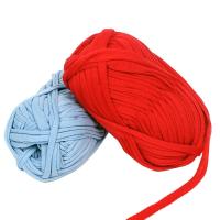 China Factory direct logo weight customized polyester T-shirt crochet yarn for sale