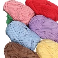 China Customized Hand-Crochet Storage Basket T-Shirt Yarn Recycled Cotton T- Shirt Yarn  acrylic blended yarn for sale