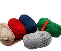 China Wholesale Hand Knitting handmade Yarn Solid Color T-shirt Yarn Crochet Yarn for sale
