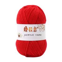 China wholesale high quality super soft multi color 50g/roll 4ply 100% acrylic yarn for crochet for sale