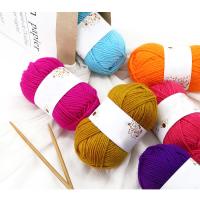 China Factory Directly Selling Low Price soft 50g 4ply acrylic yarn for scarf for sale