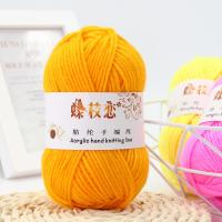 China Wholesale Eco-friendly Various Colors 2mm 4ply Acrylic Yarn for Crochet for sale