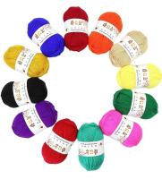China Hand Knitting Various Colors Factory Directly Supply Colorful Fancy 100% Acrylic Yarn 50g/ball 4ply chenille yarn for sale