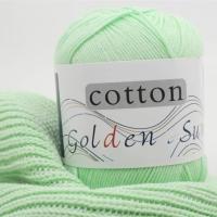 China Hot selling 50g/ball rainbow colors crochet yarn 100% cotton for hand knitting baby clothes for sale