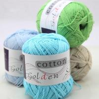 China Professional Export Trade Cotton Material Knitting Yarn 8ply Crochet 100% Cotton Yarn For Baby for sale
