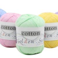 China Professional Export Trade Cotton Material Knitting Yarn 8ply Crochet 100% Cotton Yarn For Baby for sale