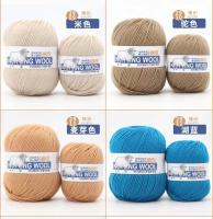 China Chinese brand high quality tufting wool yarn 100% wool yarn for rug crochet for sale