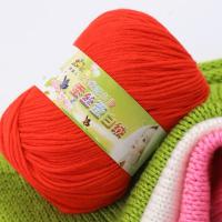 China Hand knitting  6 ply of baby cotton hand woven silk Baby Cotton crochet Yarn for sale