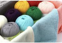 China Baby woolen yarn 21st century silk protein velvet milk cotton yarn for crochet for sale
