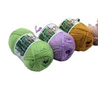China Hand Knitting bamboo cotton blended 50g/ball 6ply Bamboo Cotton Blend Yarn for sale