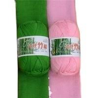 China hand knitting Bamboo cotton Blend Yarn crochet bamboo acrylic  50g/ball 6ply blended yarn for sale