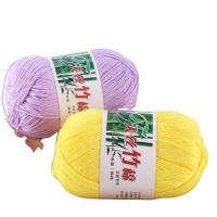 China Various Colors Soft and Warm 70% Natural Bamboo Fiber 30% Long Staple Cotton Blended Yarns for sale