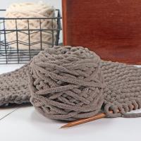 China Hot Selling chunky chenille yarn Multi-Color Chunky Crochet Yarn Knitting Woven Blanket for sale
