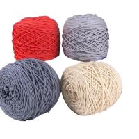 China Hot Selling 165g per ball 0.6cm Hand Thick Knitting Yarn Blanket Yarn for sale