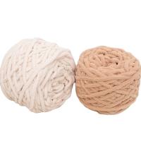 China Hot Selling Multiple Colors DIY Crochet thick yarn knitting fluffy soft yarn for scarf blanket mat 165g for sale