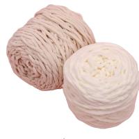 China Hot Selling Super soft fluffy fancy Bulky chenille chunky yarn 165g 0.6cm for Polyester Bulky Crochet Blanket for sale