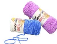 China factory best seller comfortable  wholesale chenille  yarn polyester multicolor velvet yarn for sale