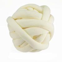 China New arrival hot price multi colors 3cm thick 250g/roll fancy velvet tube yarn for diy for sale