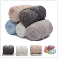 China China Manufacturer blanket yarn chunky cotton tube yarn ball for polyester knitting for sale