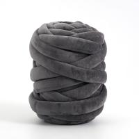 China Hot sale low price soft giant cotton tube yarn for  weaving blankets for sale