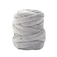 China Wholesale high quality super soft 250g/roll polyester filled chunky cotton tube yarn for diy for sale