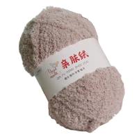 China Multiple Colors Crochet coral Velvet Towel Super Soft Fancy Crochet Yarn 50g/roll Crochet Coral Fleece Yarn for sale