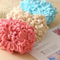 China Fancy coarse finger loop yarn wholesale dyed crocheting thread fancy yarns for knitting Blanket for sale