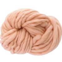 China low price super soft 250g chunky  weaving blankets  iceland wool yarn roving for sale