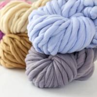 China Made in China various colors 3cm thick 250g/ball wool iceland yarn for hand knitting for sale
