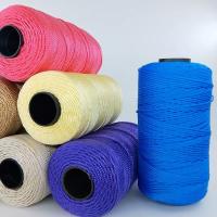 China New arrival cheap price Ice silk thread 100g/roll ice polypropylene silk thread crochet yarn for bag DIY knitting for sale