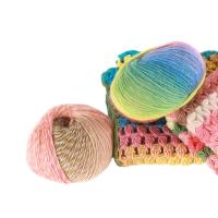 China Factory  DIY knitting 100% Wool Yarn for Hand knitting wholesale shawl dyed wool yarn for sale