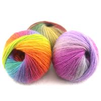 China Factory  DIY knitting 100% Wool Yarn for Hand knitting wholesale shawl dyed wool yarn for sale