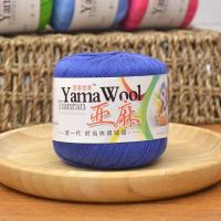 China New arrival multi color super soft 50g/roll 100% natural linen fiber for crochet for sale