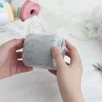 China New arrival hot price super soft fancy 50g/roll 100% flax linen Yarn for crochet for sale