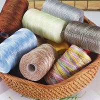 China Wholesale Colorful Decorative DIY Braided Cord 3mm Rope Macrame Cord Cotton Braided Rope Cord for sale