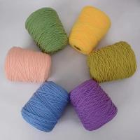 China Wholesale Tufting Yarn 8ply acrylic cotton handmade DIY carpet cutting velvet gun Acrylic cotton thread for sale