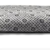 China Polyester Composite Secondary Backing Cloth Tufting Rug Pad with Plastic Dots Fabric for sale