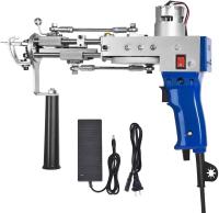 China Tufting Gun Carpet Weaving Machine 2 in 1 Cut and Loop Pile Electric Handheld Knitting Tool Cloth Rug Gun Machine Starter Kit for sale