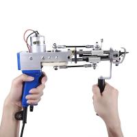 China 2-in-1 Portable Hand-Cut Pile and Loop Rug Tufting Gun for Carpet Making Machine Easy for sale